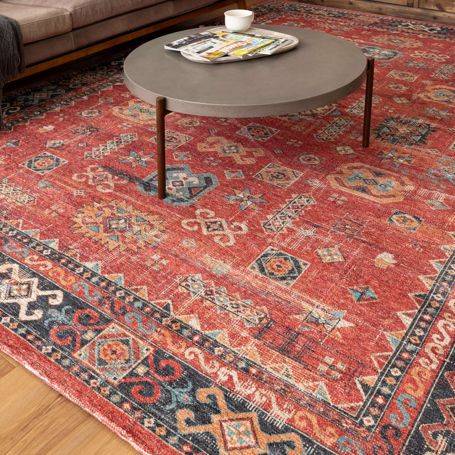 Karastan Zula Mombasa Red – Karastan Rugs