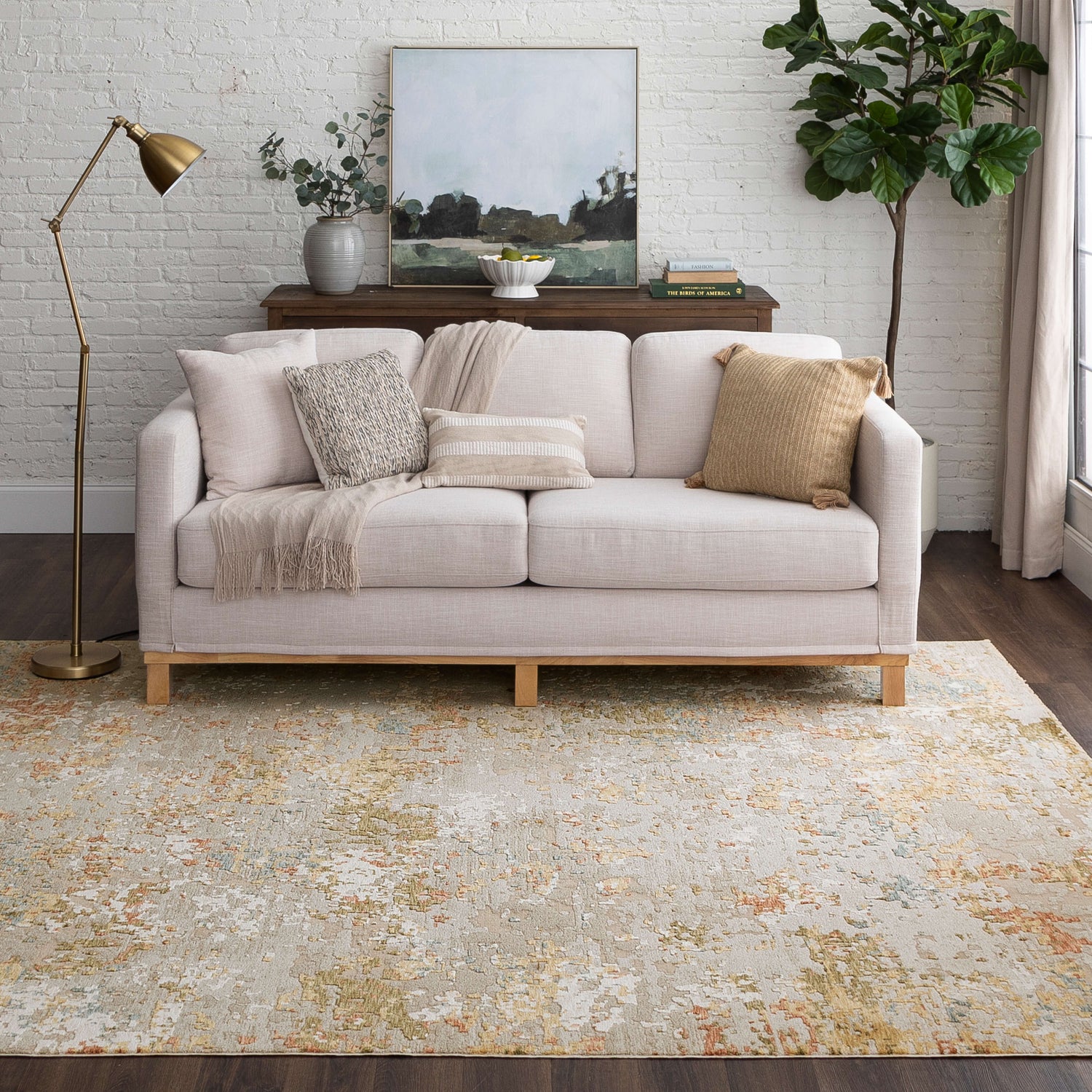 Memento Sentimental Beige – Karastan Rugs